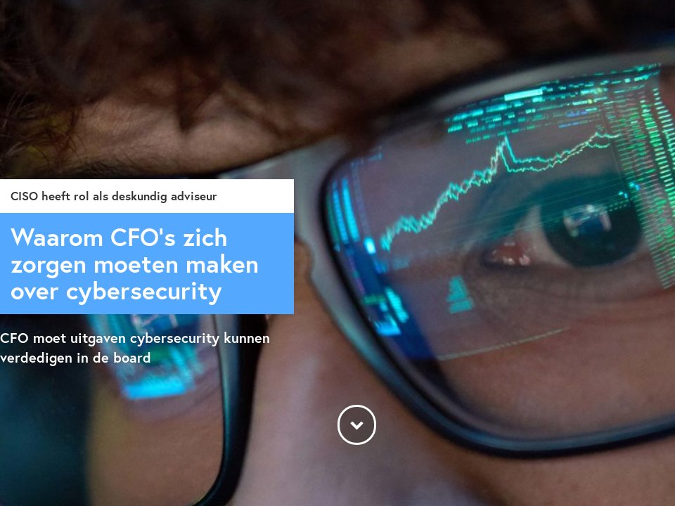 CFO en cybersecurity - C-Suite Special 2023 CFO en cybersecurity - C-Suite Special 2023